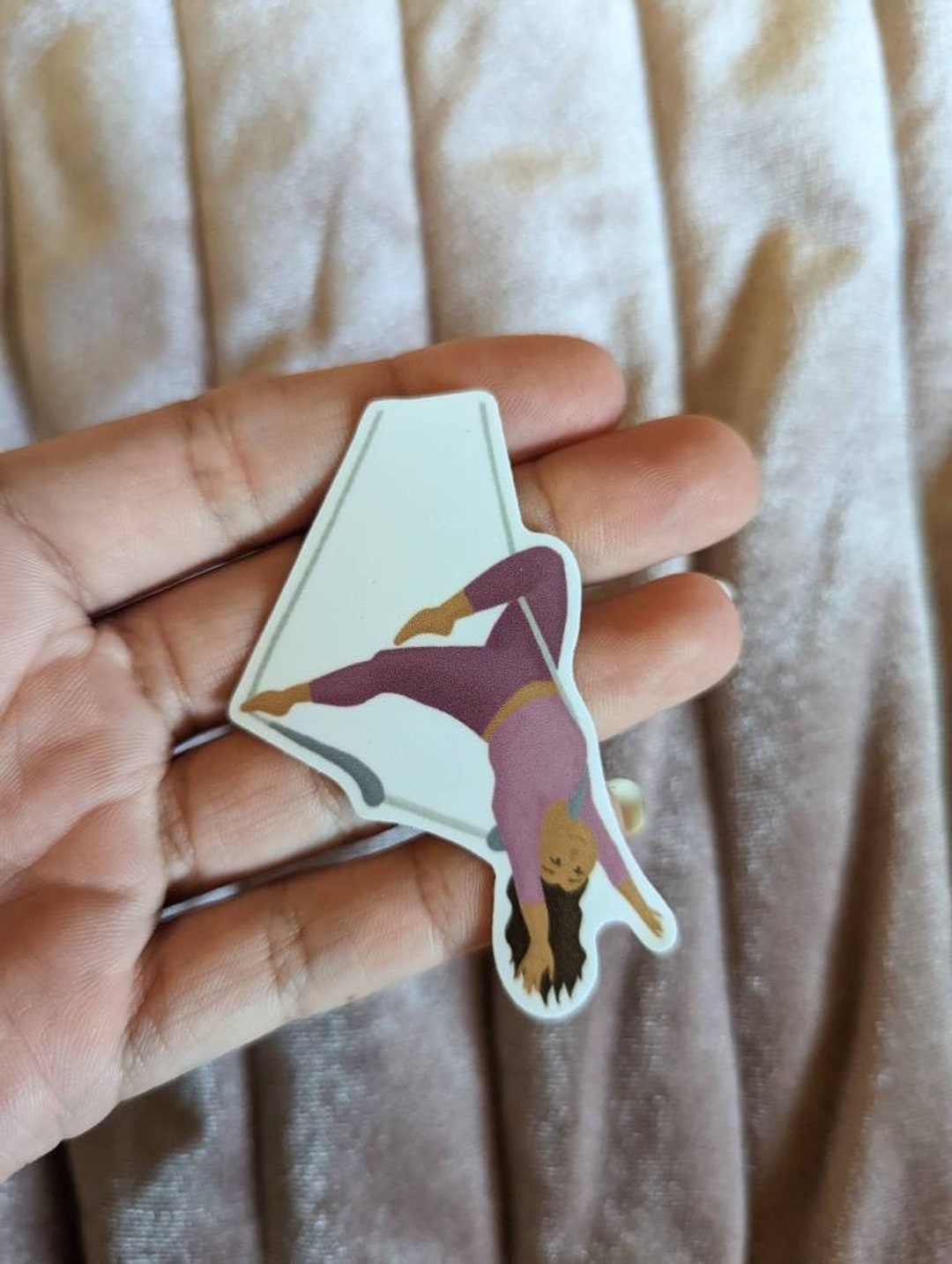 Pink Trapeze Sticker | Vinyl Waterproof 2.5 Inch - Etsy