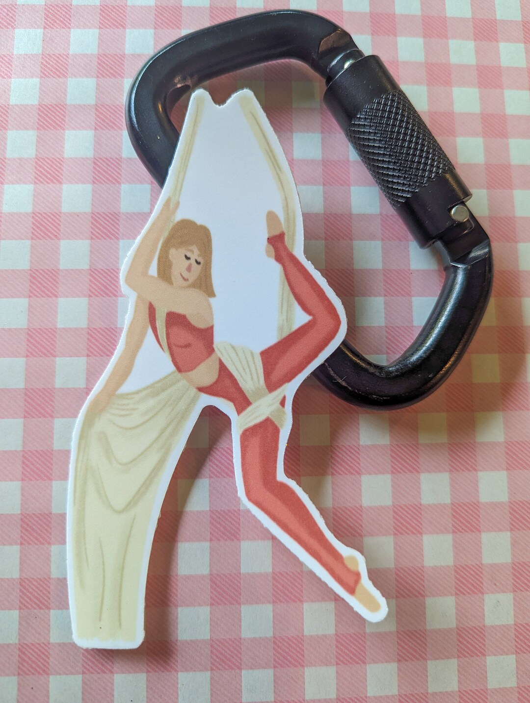 Silks Girl Sticker | Large Vinyl Waterproof 5.5 Inch Tall - Etsy