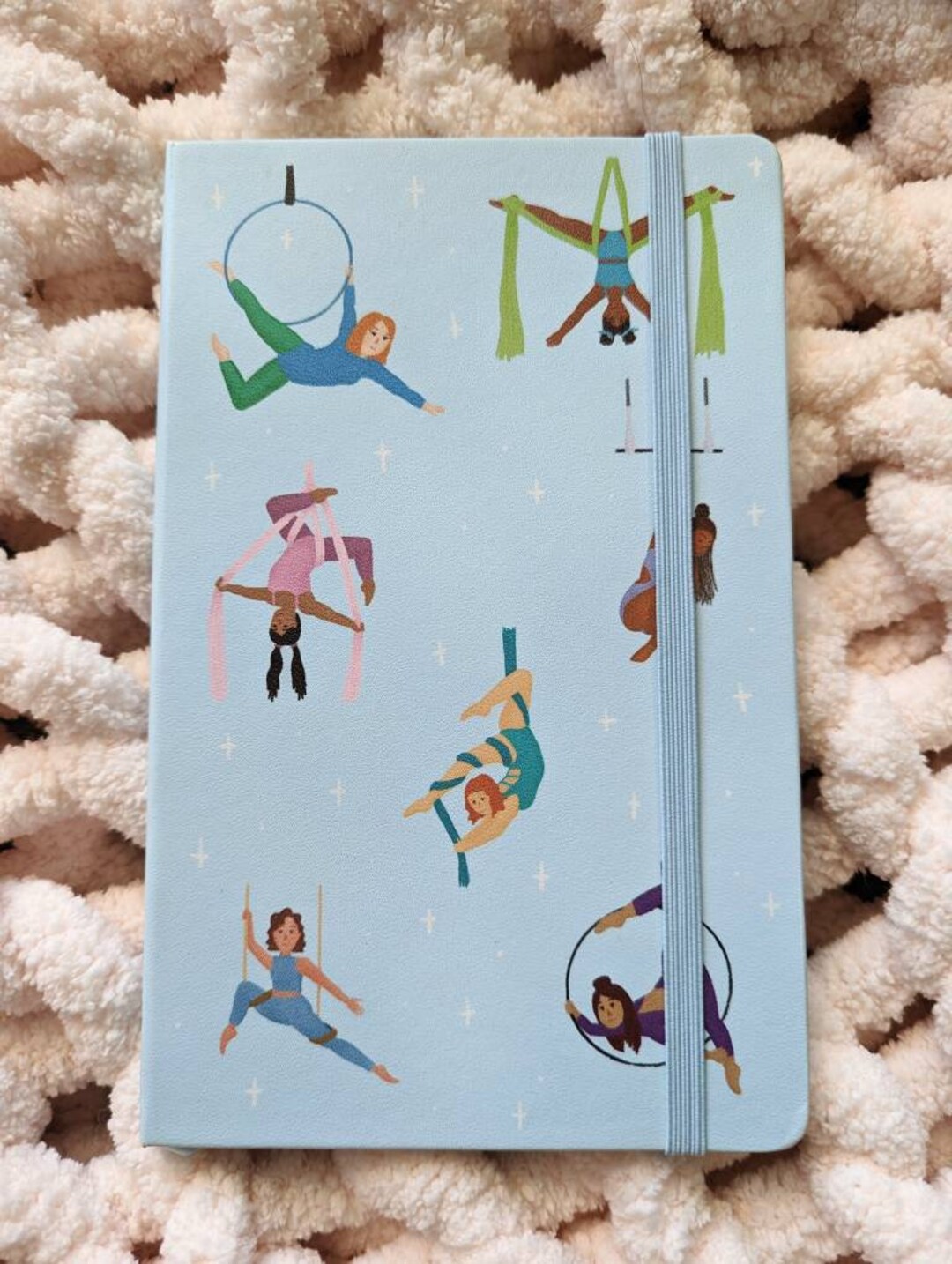 Aerial Circus Journal A5 Dot Grid Notebook Hardback - Etsy