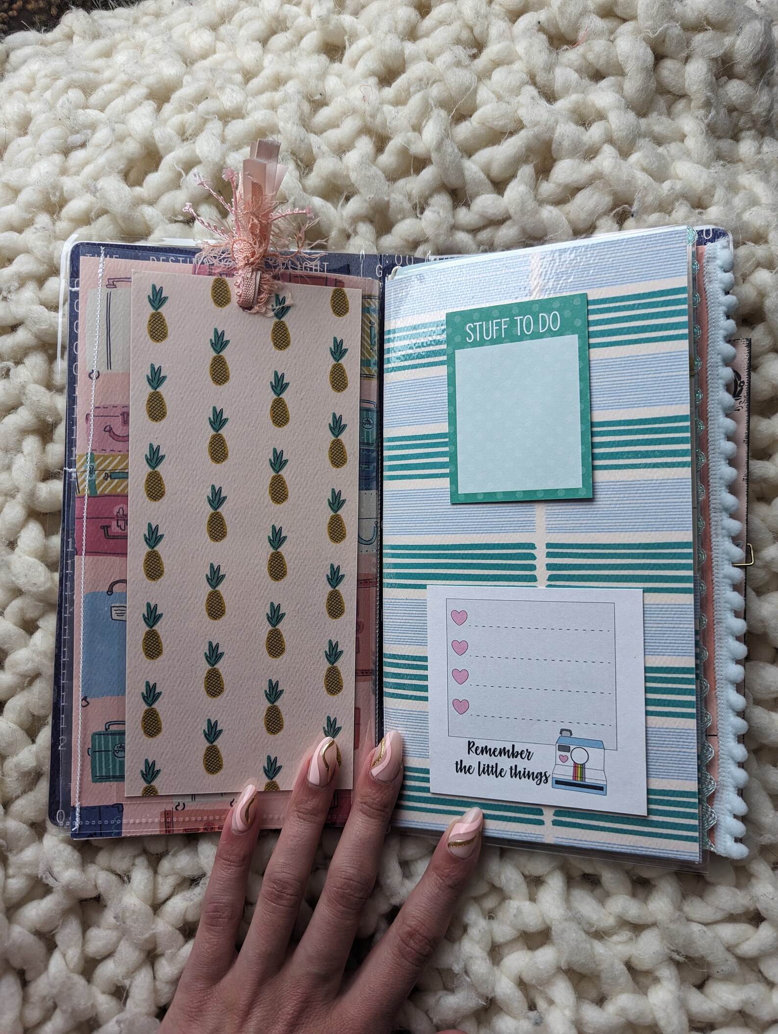 Large Traveler's Notebook | Travel Tags Planner/dot Grid Journal ...