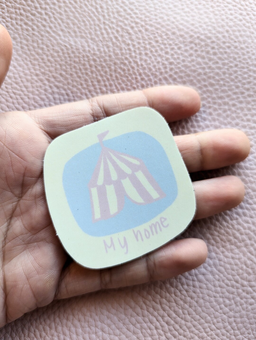 My Home Circus Tent Sticker | Vinyl Waterproof 2 Inch - Etsy