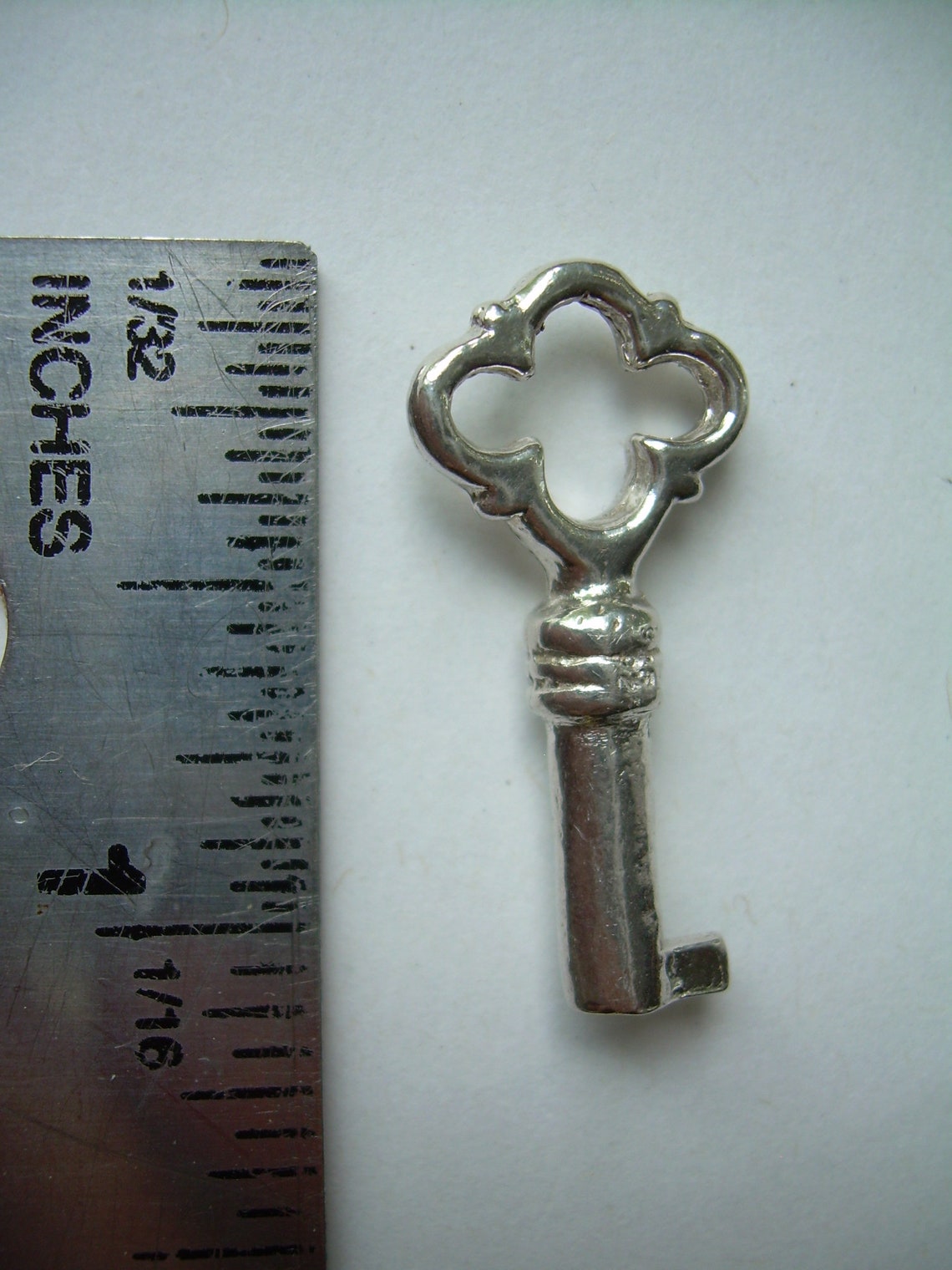 STERLING silver KEY PENDANT is exact replica of an actual | Etsy