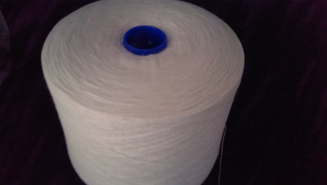 1 Spool 1 Kg Wool Merino Mulesing Free Color Rawwhite Nm 40/2 - Etsy