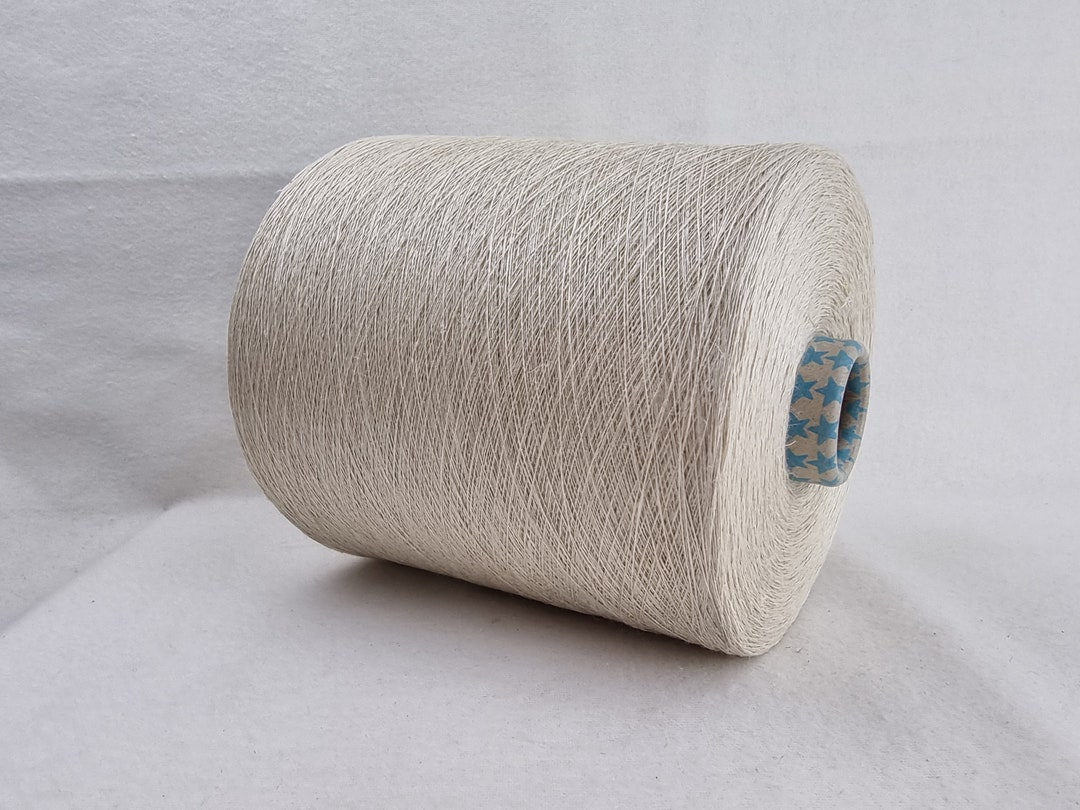 1 Spool 1 Kg Hemp Yarn 20.000 M/kg Natural Color Yarn Cone Yarn. - Etsy