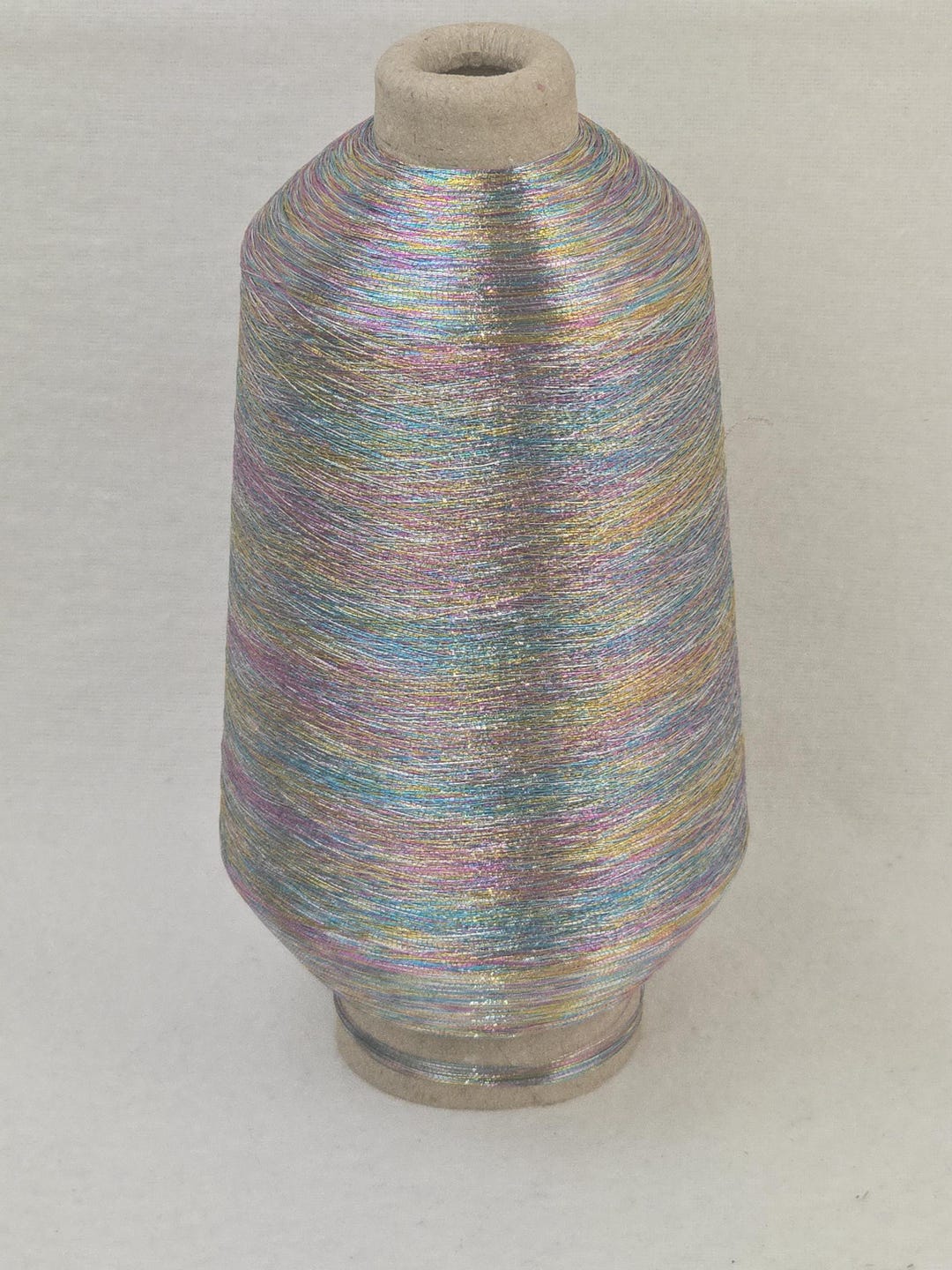 1 Spool 250 G Metallic Yarn LR Nm 38multicolor 38.000 M/kg Round-yarn ...