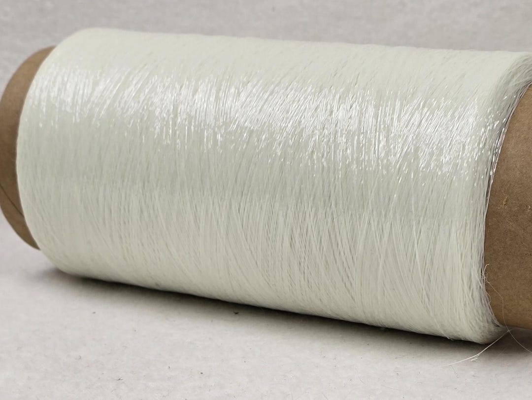 1 Spool 200 G Phosphorescent Yarn Nm 30 Yellow 30.000 M/kg on a Cone ...
