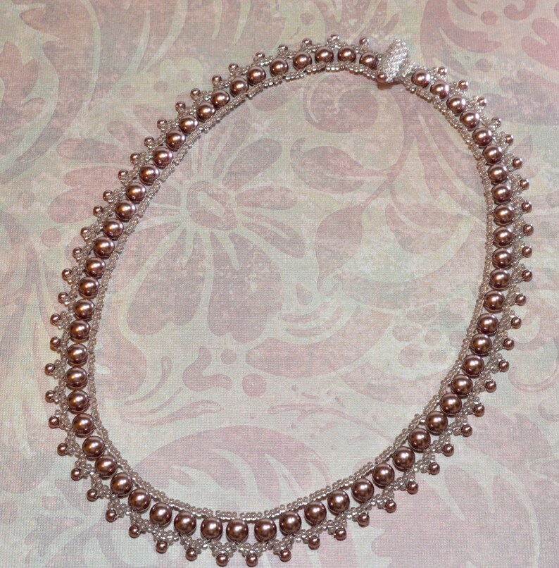 Pretty in Pearls A PDF Beading Pattern - Etsy UK