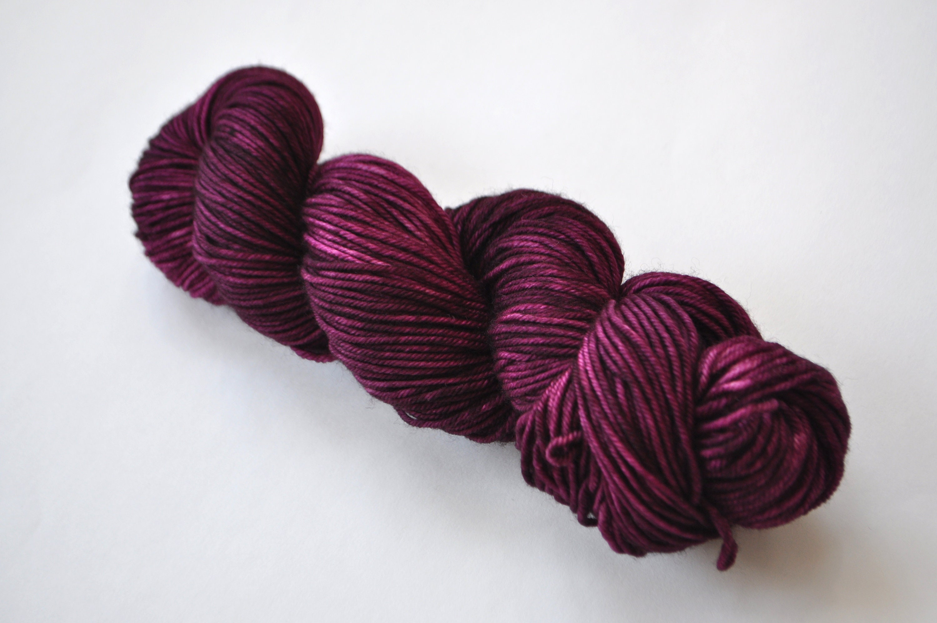 Berry Jam Tonal Yarn - Etsy
