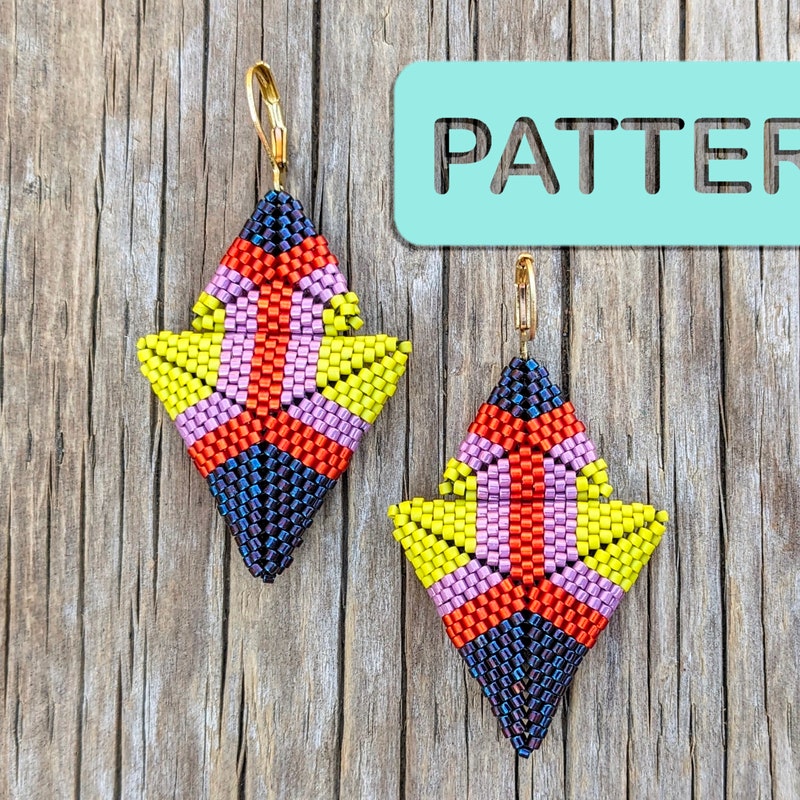 Peyote Triangle Tutorial - Etsy