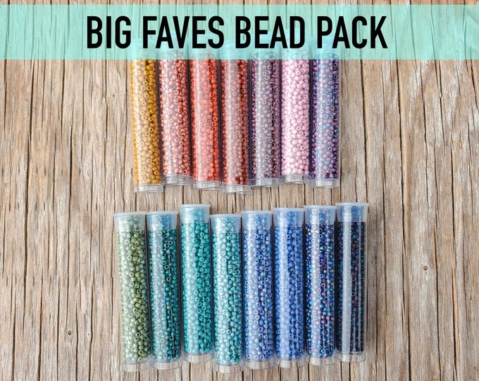 BIG FAVES Bead Pack - Etsy