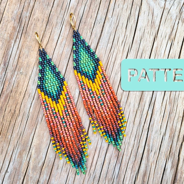 Seed Bead Earring - Etsy