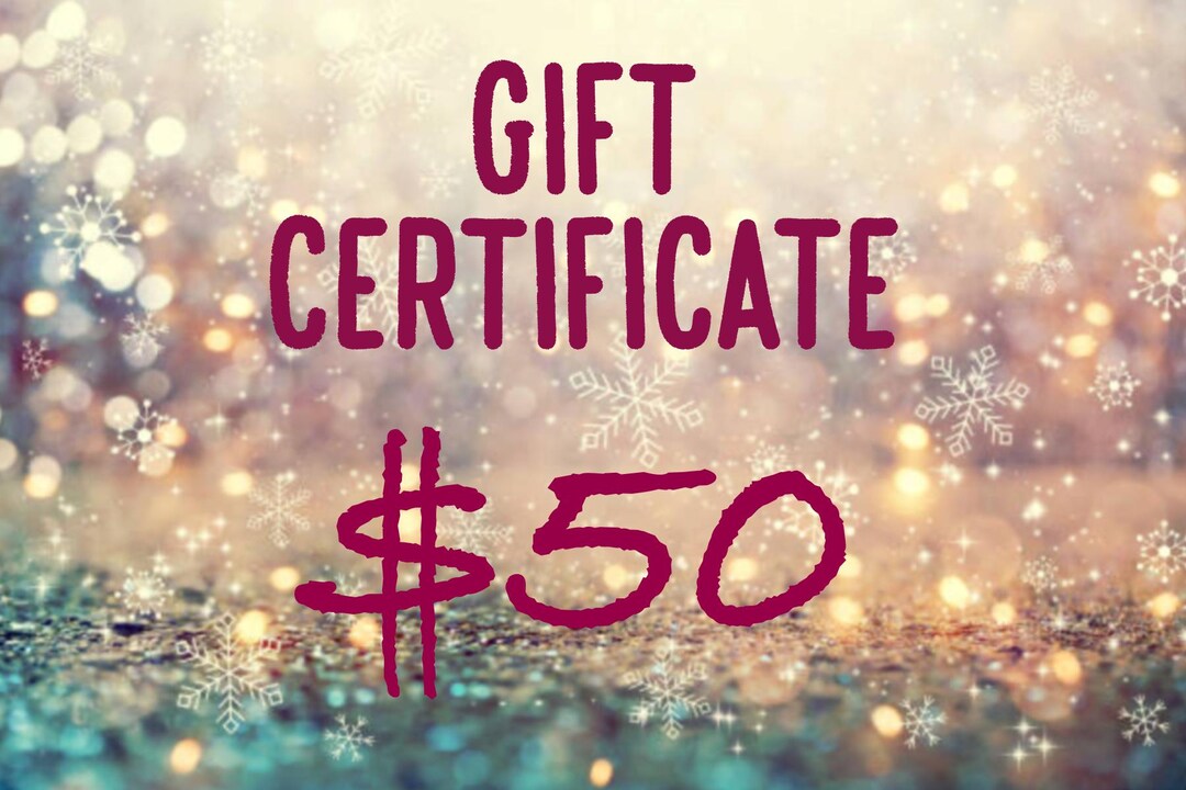 50 Dollar Gift Certificate for Beading Kit - Etsy