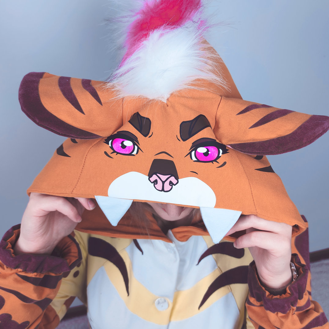 CUSTOM Fursona Kigurumi Male or Female - Customized Individual Onesie ...