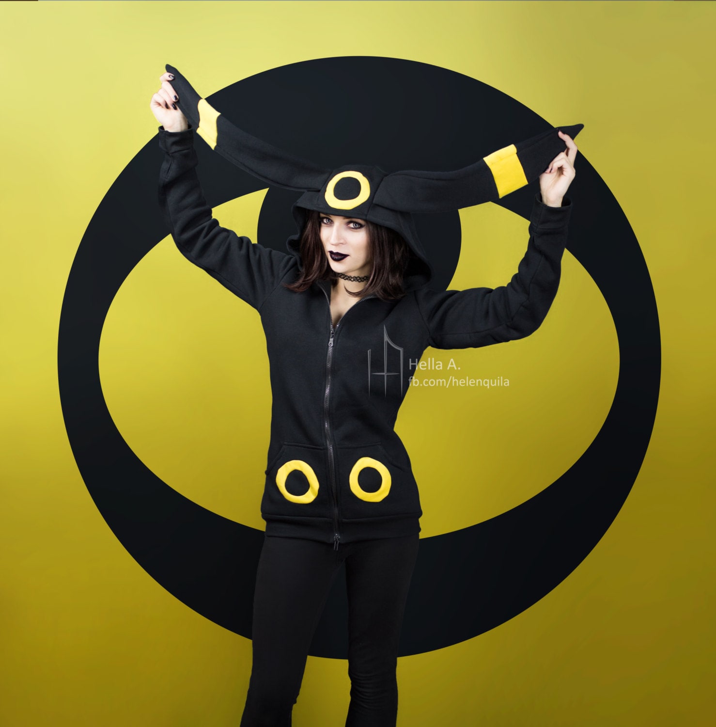 Umbreon Cosplay Hoodie