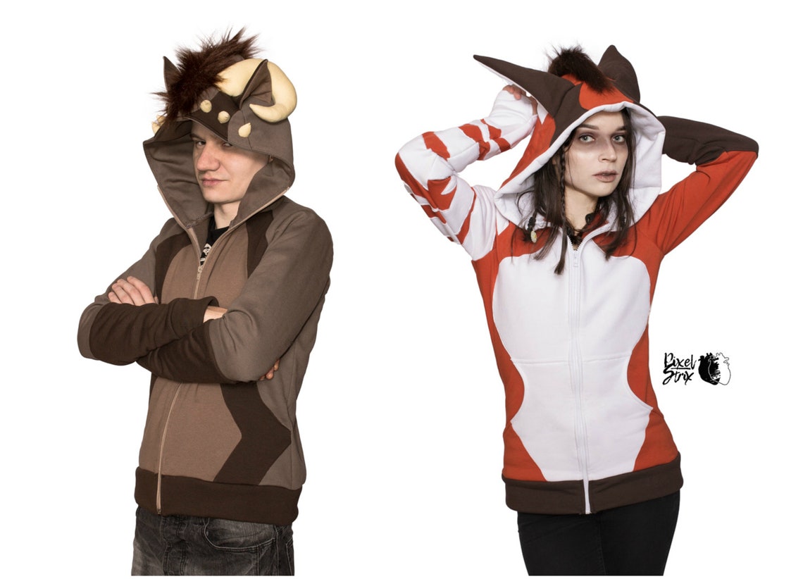 CUSTOM Fury Hoodie for Your Own Fursona - Individual Furry - Etsy