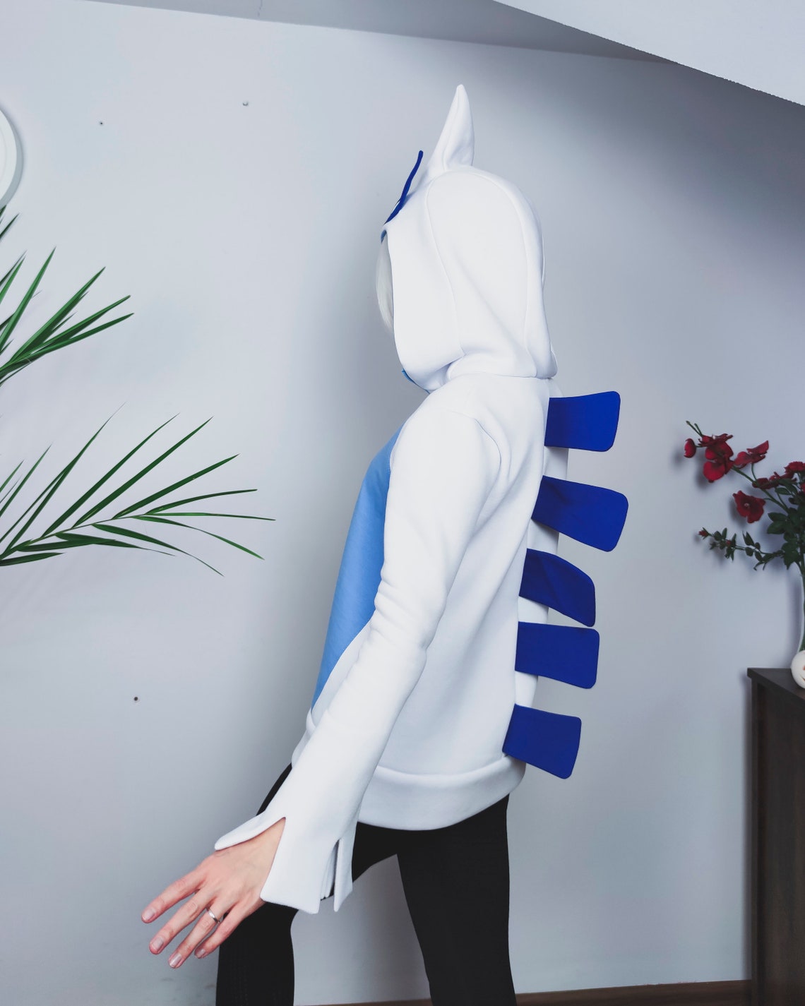 Cosplay Hoodie - White Legendary Bird - Male or Female Cut - Etsy