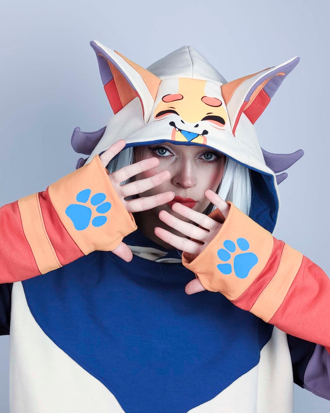 CUSTOM Fury Hoodie for Your Own Fursona Individual Furry - Etsy
