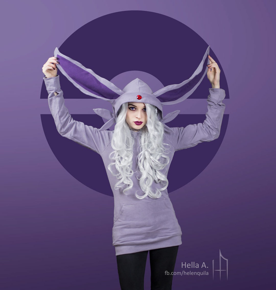 Eeveelution - PSYCHIC - Male or Female Cosplay Hoodie - Etsy