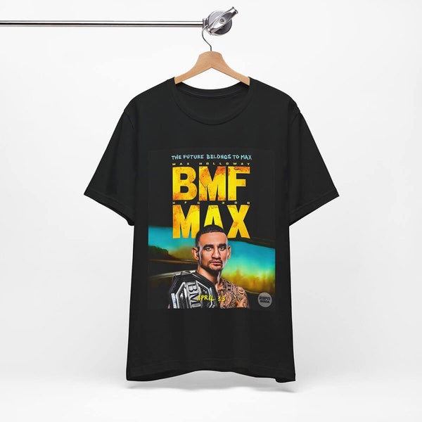Max Holloway Bmf Shirt - Etsy