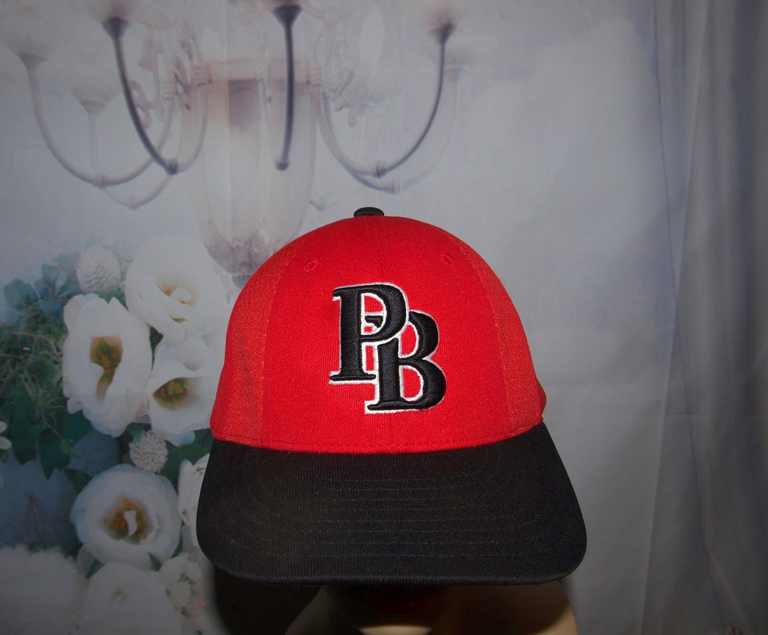 PB Initial Hat Minor League Baseball Cap Large-xl 90's Vintage Fast ...