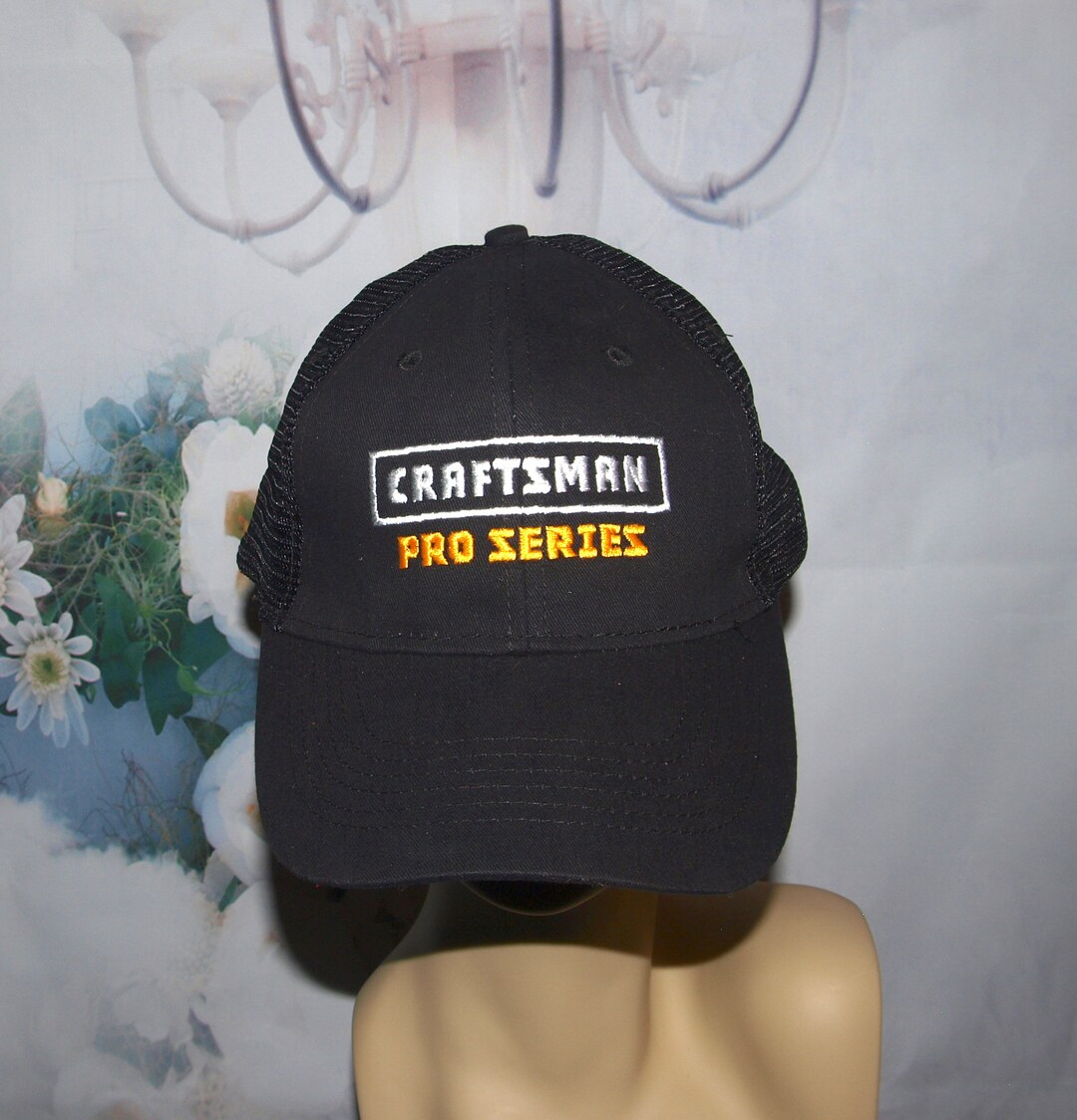 Craftsman Pro Series Hat Tools Sears NASCAR Mechanics Baseball Cap ...