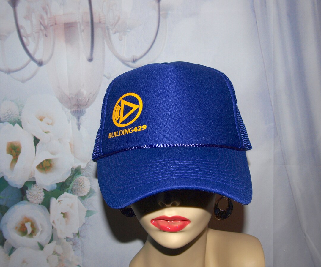 Building 429 Christian Rock Band Hat Rare Mesh Rear Baseball Cap, 90's ...