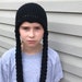 Wednesday Wig, Wednesday Black Braid Wig, Black Braids, or Any Color ...