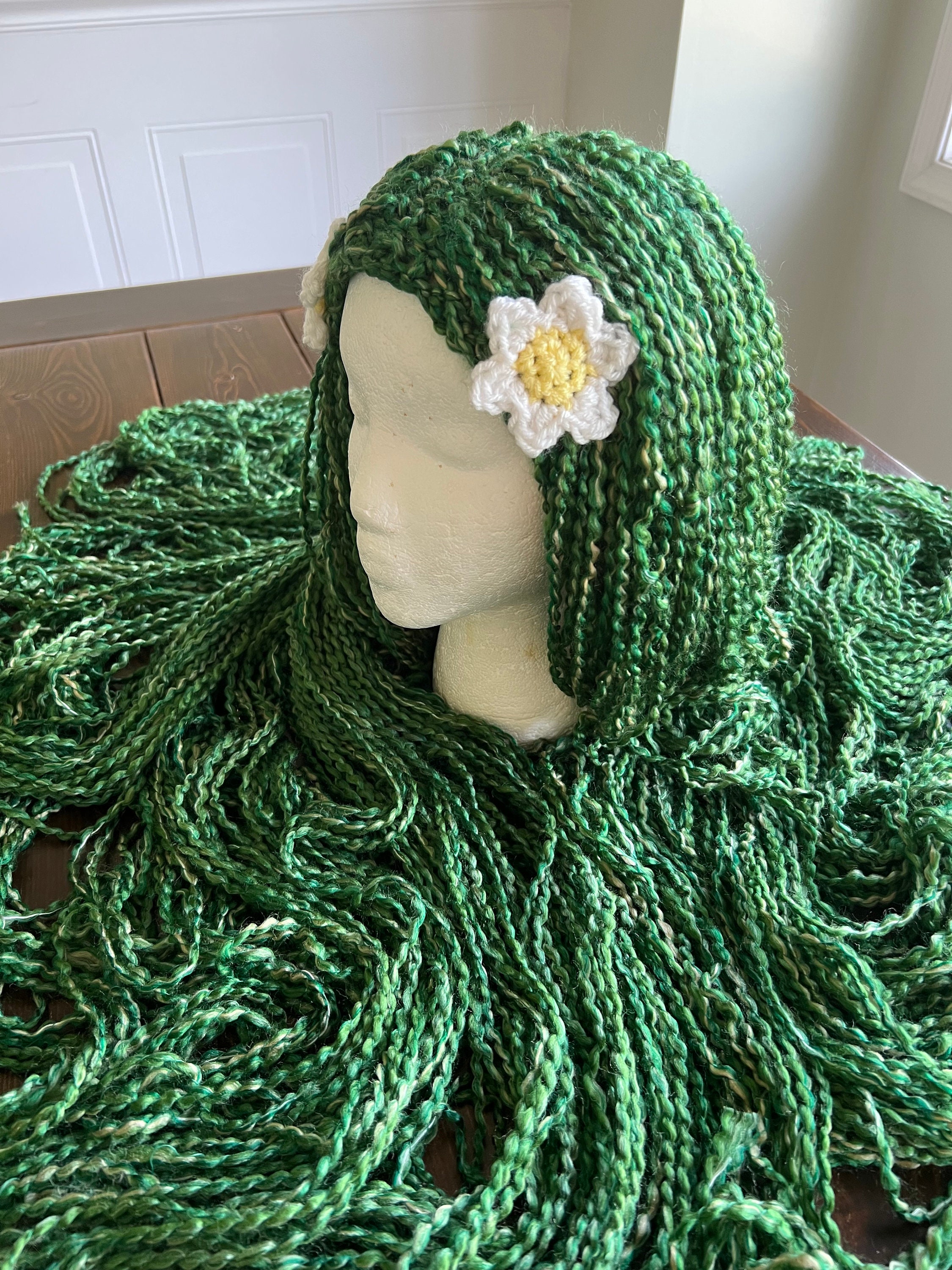 Te Fiti Wig, Mother Nature Wig, Mother Earth Wig, Seaweed Wig, Grass ...