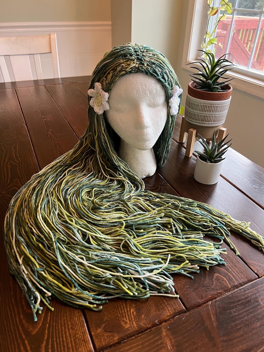 Te Fiti Wig, Mother Nature Wig, Mother Earth Wig, Seaweed Wig, Grass ...