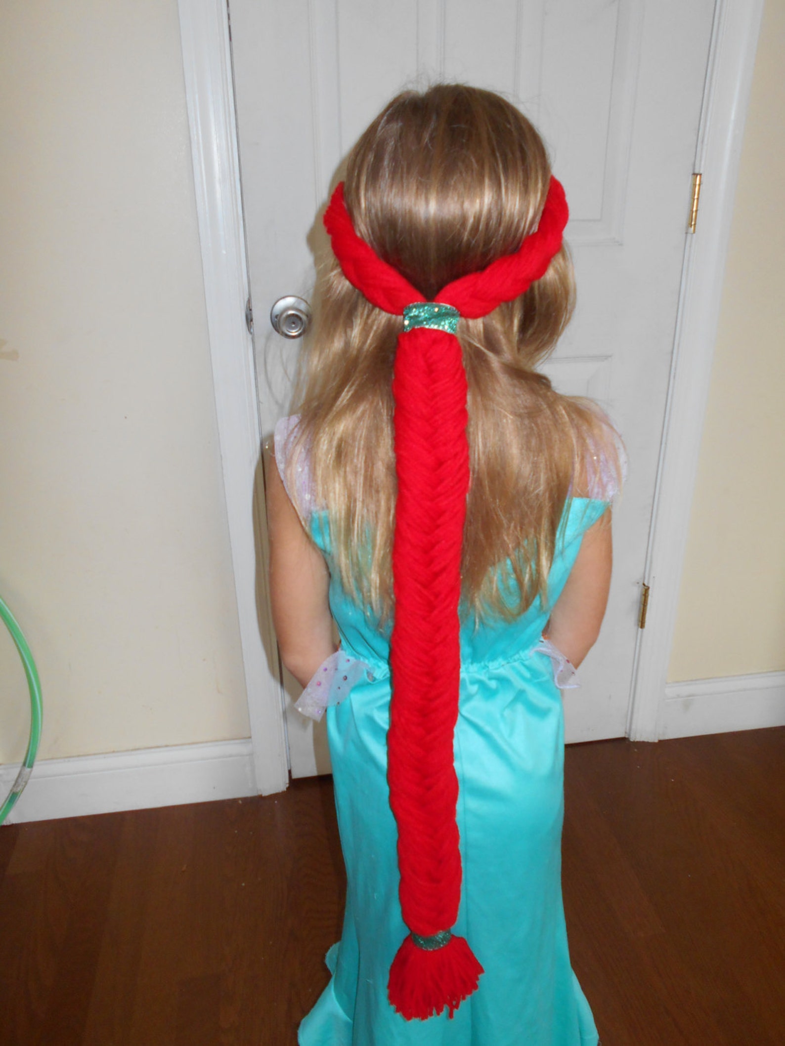 Ariel Wig Ariel Hair Princess Ariel Wig Braid for Costumes - Etsy