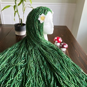 Te Fiti Wig, Mother Nature Wig, Mother Earth Wig, Seaweed Wig, Grass ...