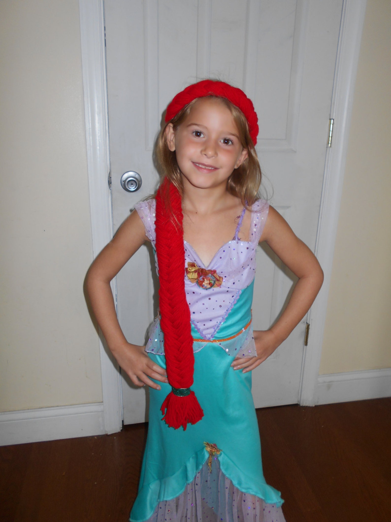Ariel Wig, Ariel Hair, Princess Ariel Wig Braid for Costumes, Fishtail ...