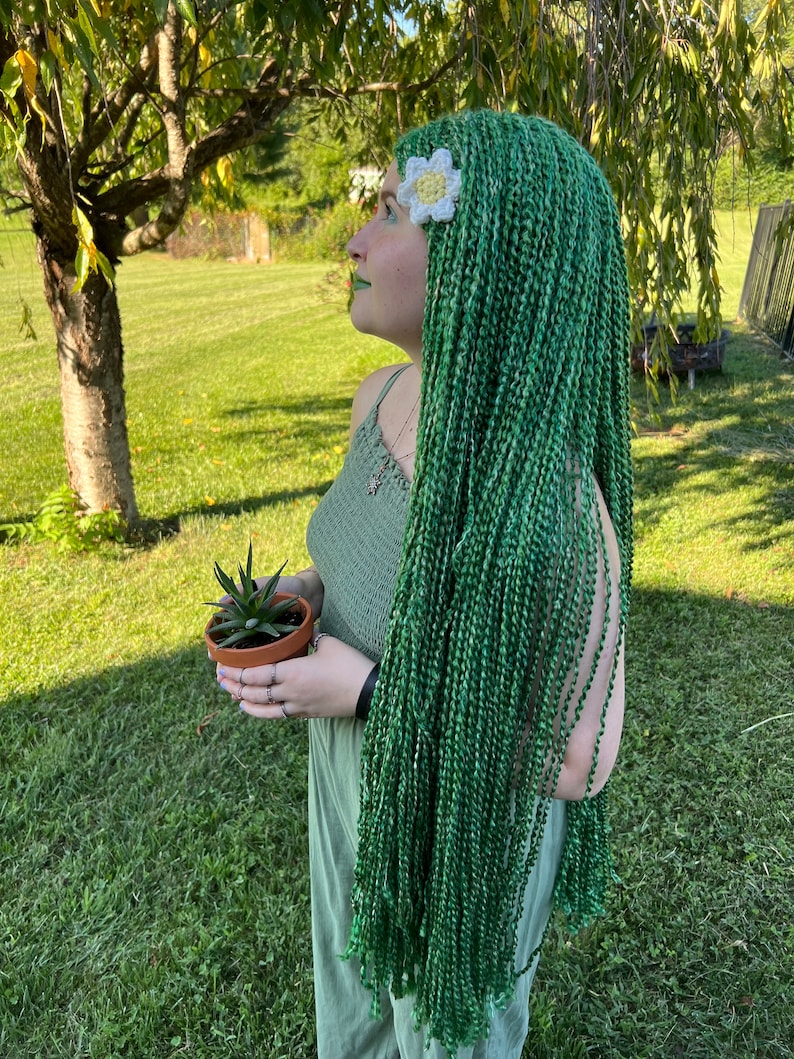 Te Fiti Wig, Mother Nature Wig, Mother Earth Wig, Seaweed Wig, Grass ...