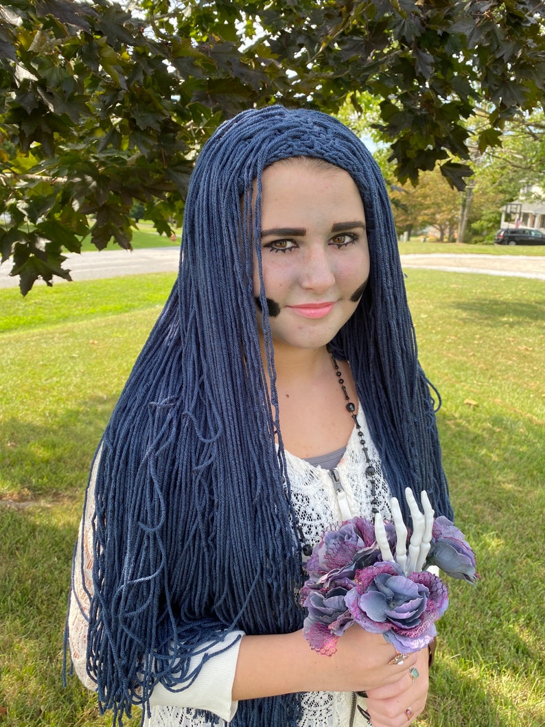 Corpse Bride Wig, Inspired by Emily From Corpse Bride, Dead Bride Wig ...