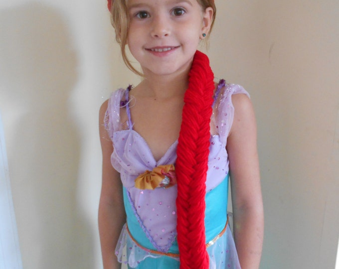 Ariel Wig, Ariel Hair, Princess Ariel Wig Braid for Costumes, Fishtail ...