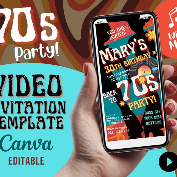 70s Theme Party - Etsy