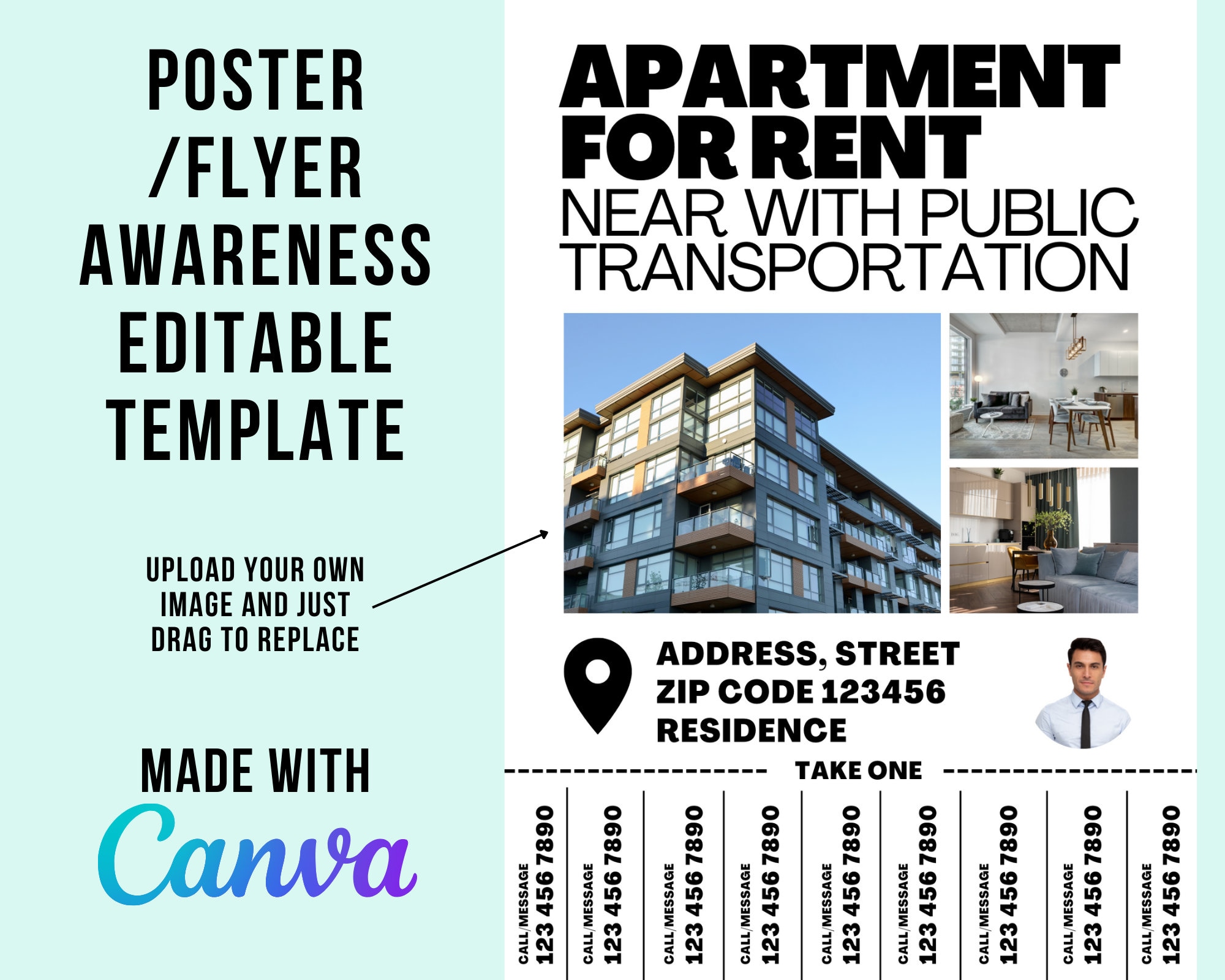 Apartment For Rent Flyer Template