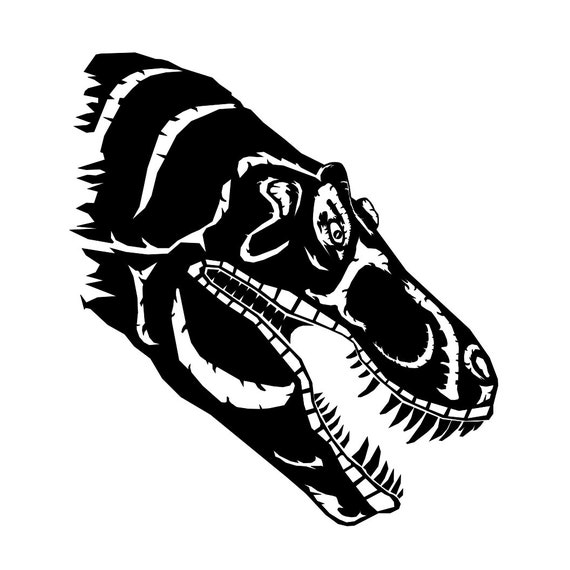 T-rex SVG PNG DXF Cut File | Etsy