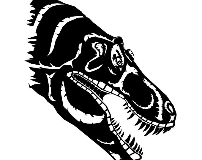 SVG DXF Tyrannosaurus Rex (t-rex) Vol1+vol2 Bundle by Fusselfreies ...