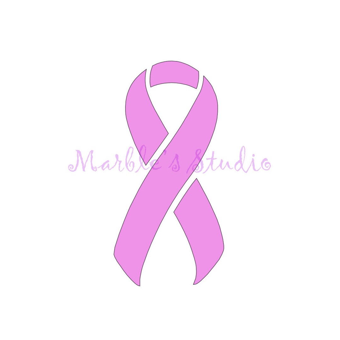Plain Cancer Ribbon - Etsy