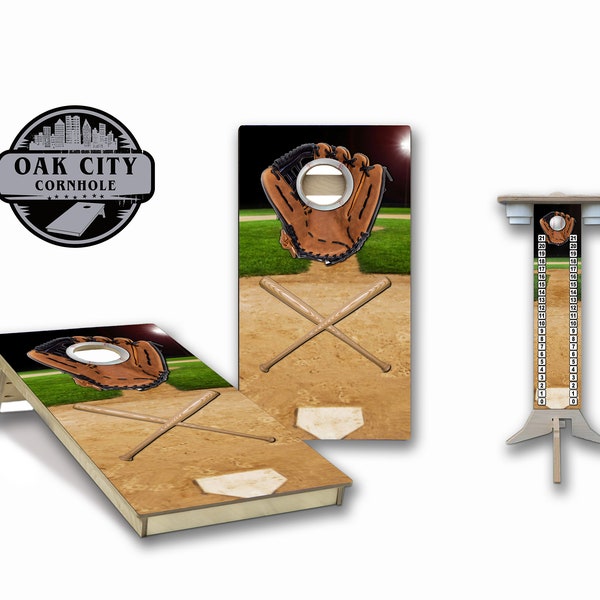 Baseball Cornhole - Etsy