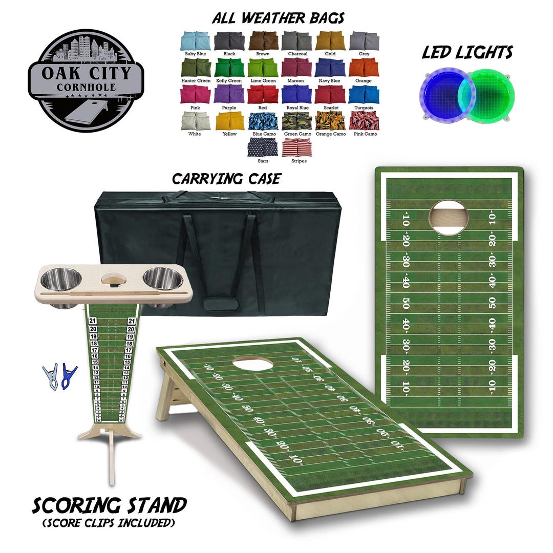 Classic Football Field Edition | Regulation-size Handcrafted Set - Etsy