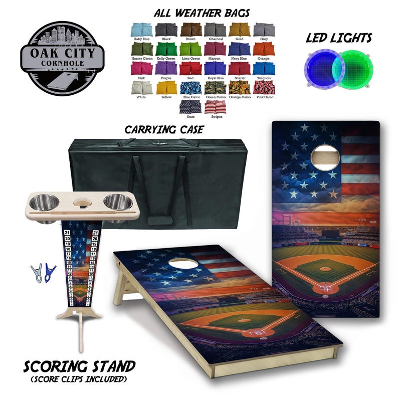 Baseball Cornhole - Etsy