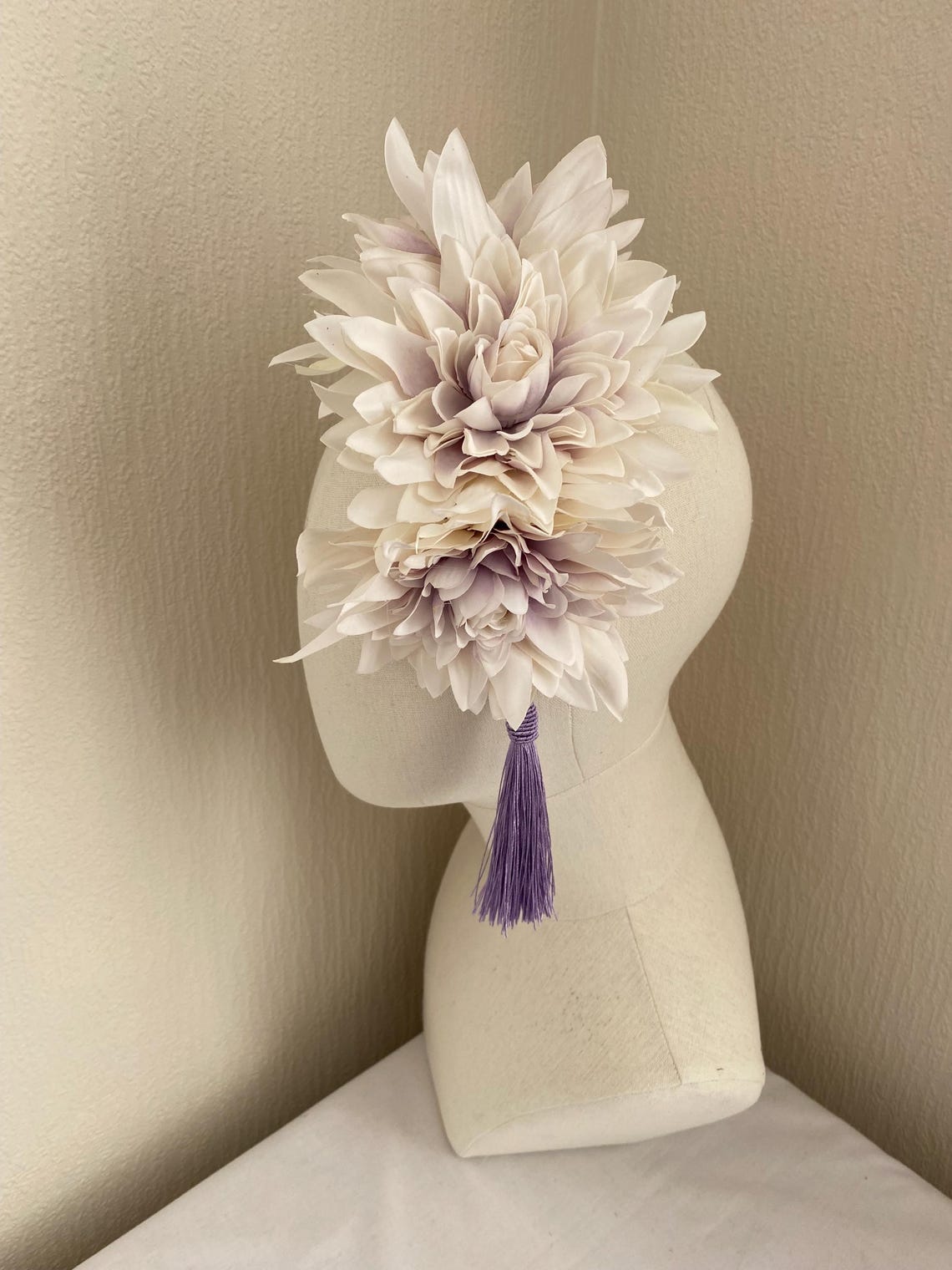 Large Cascade Pin up Rockabilly Cascade Hair Flower Clip - Etsy