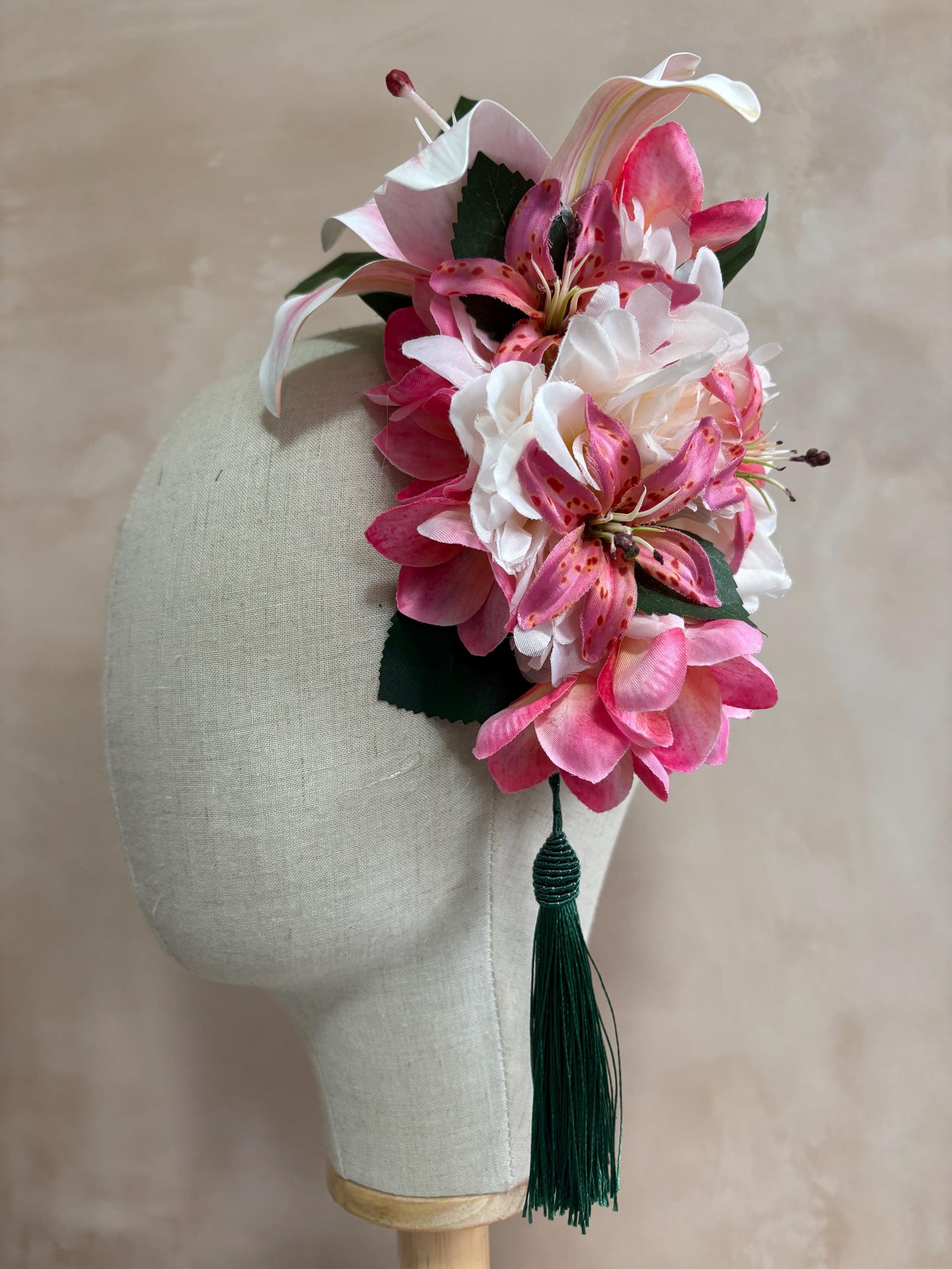 Large Tropical Style Pin up Cascade Hair Flower - Etsy
