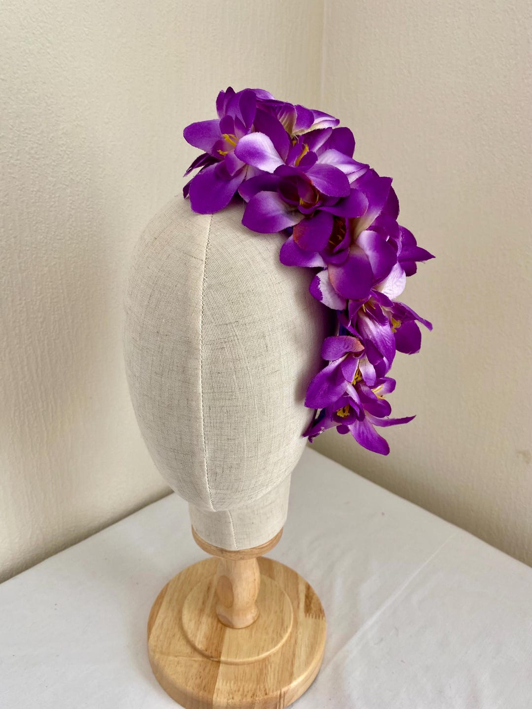 Vintage Inspired Pin up Cascade Hair Flowers Fascinator - Etsy