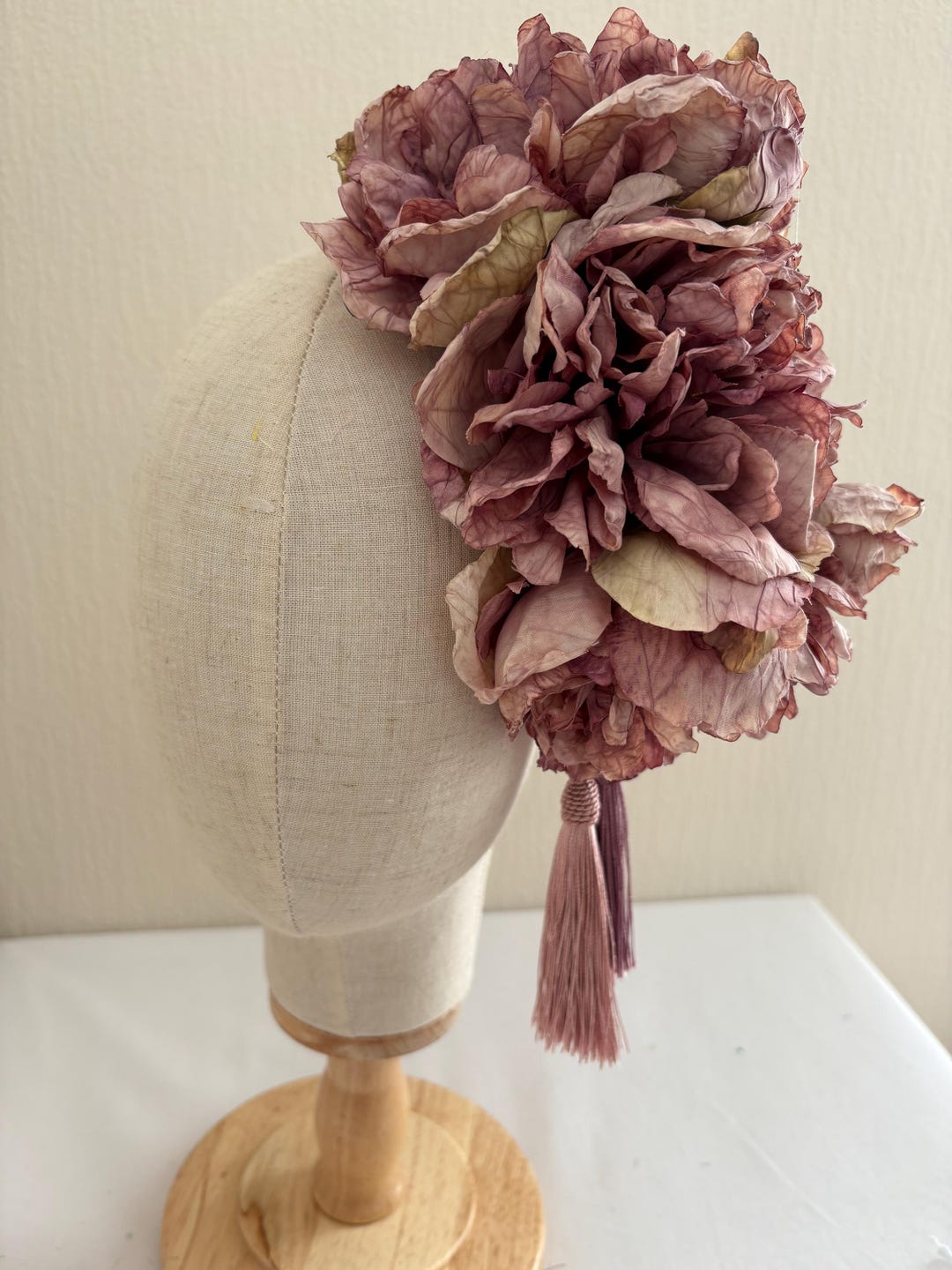 Large Modern Vintage Burlesque Rockabilly Cascade Hair Flowers - Etsy