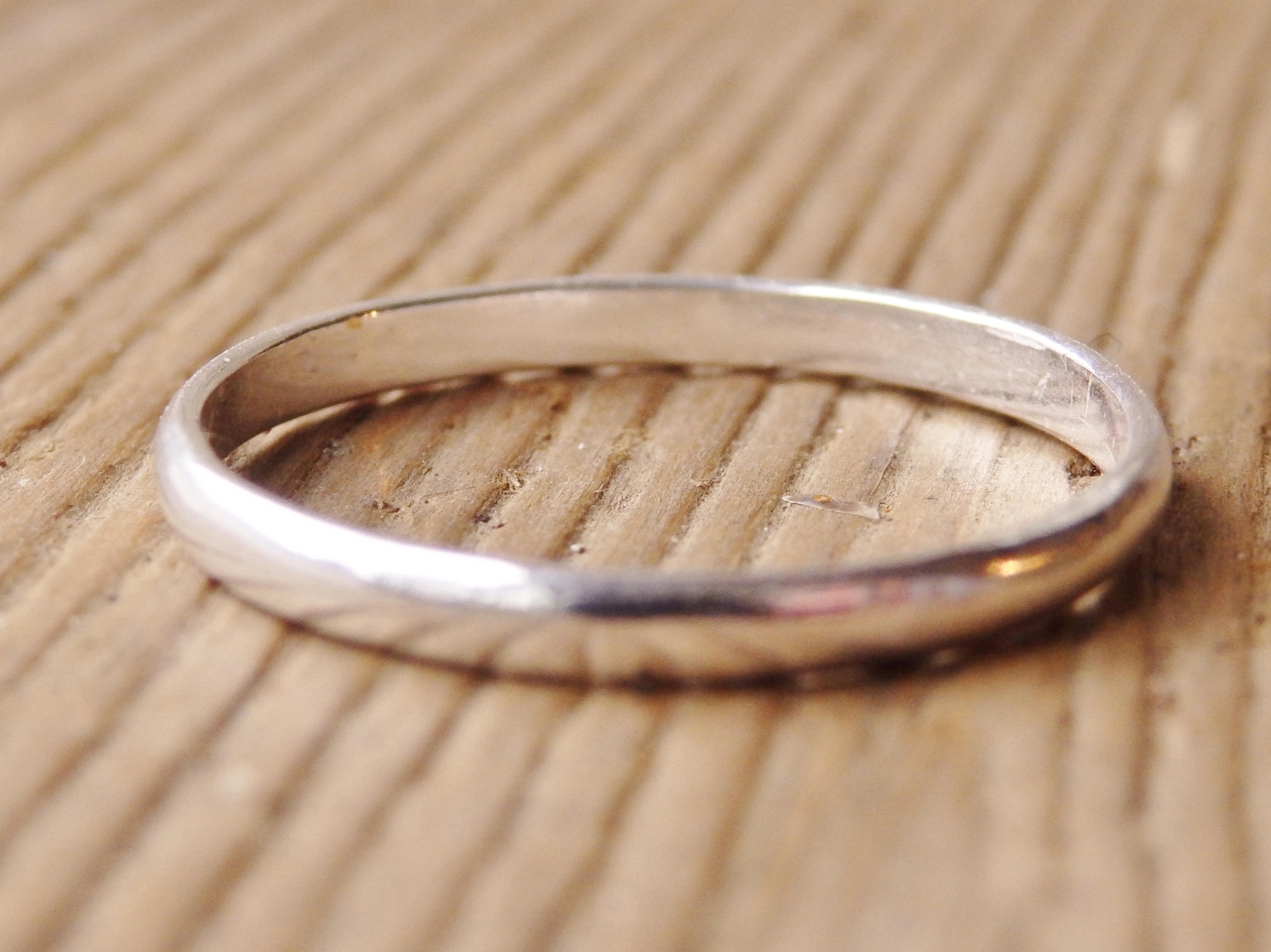 2 Mm Wide Sterling Silver Half Round Ring Band Stacking Band | Etsy