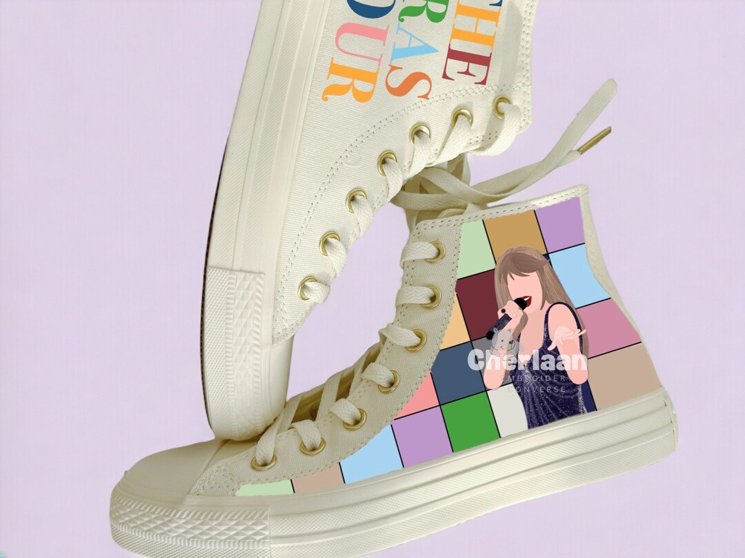 Custom Painted Female Singer Shoes Chuck Taylor All Star 1970s ...