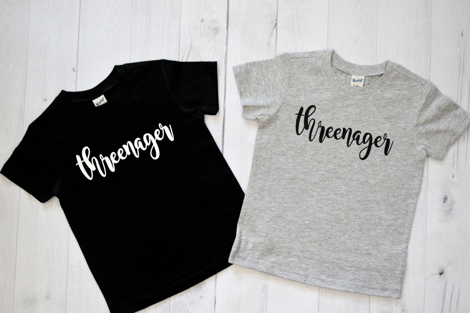 Threenager Girls 3rd Birthday T-shirt, 3rd Birthday Girls, Shirts for 3 ...